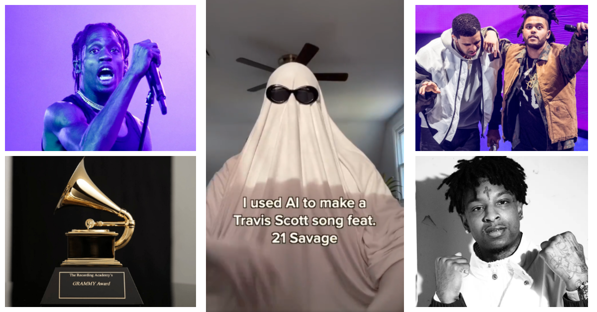 AI-Generated Song Mimicking Drake & The Weeknd Submitted for Grammys