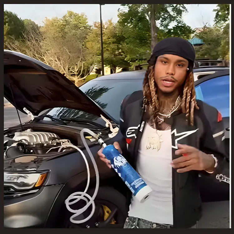 Lil Gnar Demonstrates Why Galaxy Gas Whippets Are a Lung Hazard