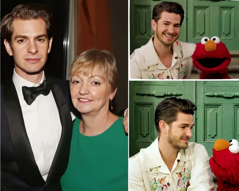 Andrew Garfield Opens Up to Elmo About His Mother’s Recent Passing