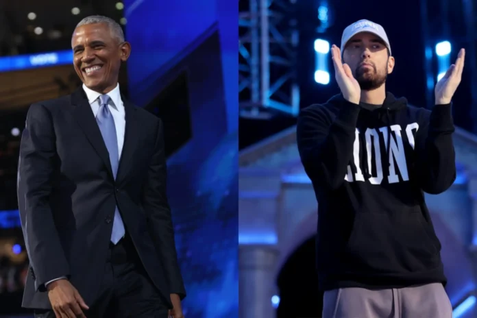 Eminem to Introduce Barack Obama at Kamala Harris Rally in Detroit Tonight