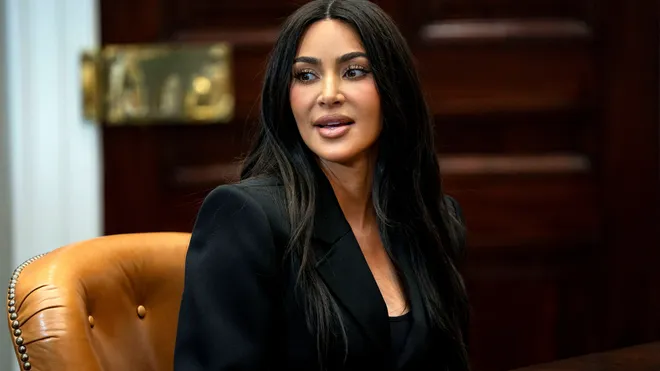 Kim Kardashian Shows Off Tesla’s Latest Robot
