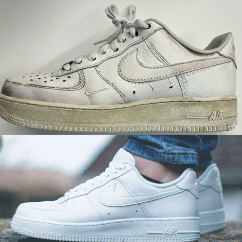 Nike's New Dirty Air Force 1s: The Sneakers That Clean Up as You Wear ...