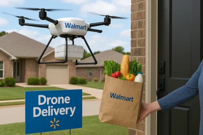 Breaking: Walmart Drone Delivery Pilot Launches in AR - HypeFresh Inc