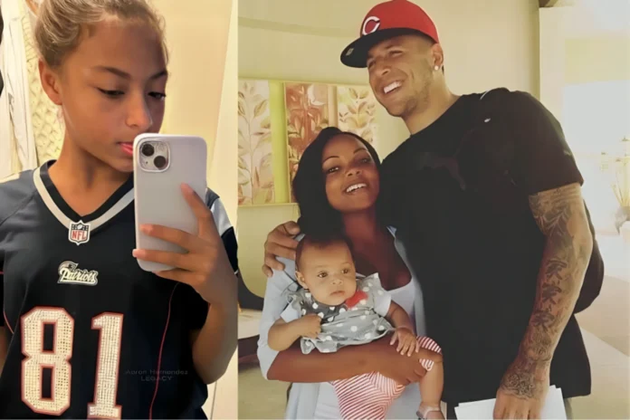 Aaron Hernandez’s Daughter Wears Patriots No. 81 Jersey in Heartfelt ...