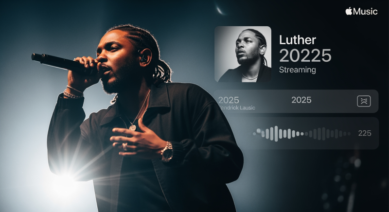 Kendrick Lamar's 'luther' Tops Apple Music Rap Chart 2025 - HypeFresh Inc