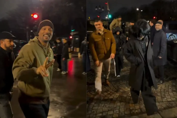 Jaden, Jada, & Will Smith Dine Together in Paris - HypeFresh Inc