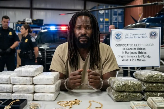 Major Drug Bust: 68 Cocaine Bricks & 14 Marijuana Bricks Seized in ...