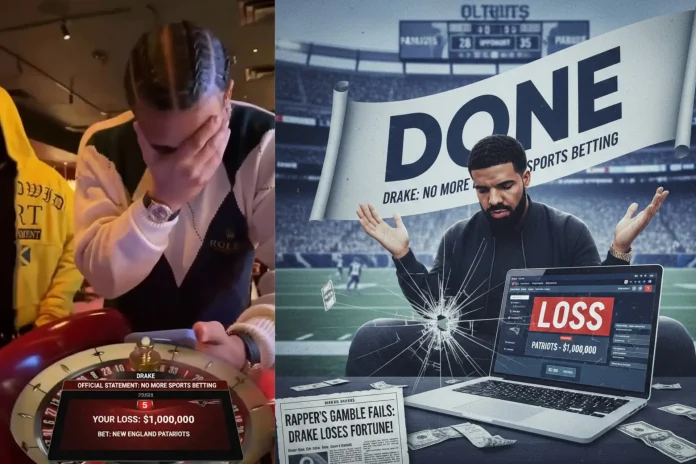 Drake Quits Sports Betting After $1M Patriots Loss: 'I'm Done ...