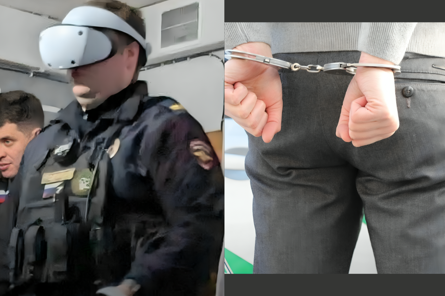 Viral Video: Russian Cop Plays Suspect's VR Game During Arrest ...