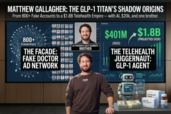 Matthew Gallagher: From 800+ Fake FB Accounts to $401M GLP-1 Empire ...