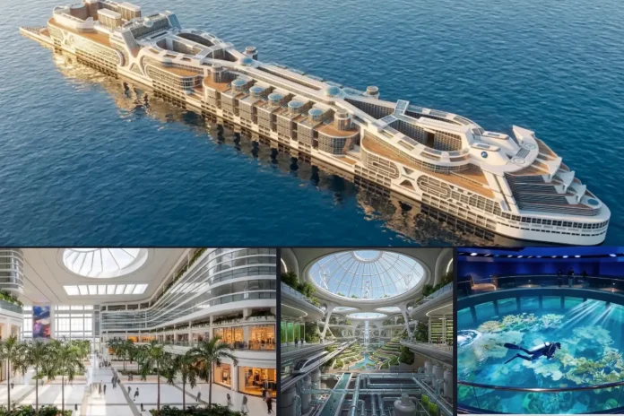 Freedom Ship: $16 Billion Mile-Long Floating City Plans Revealed ...