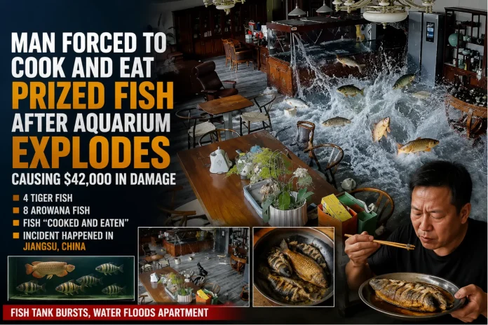 Man Forced to Eat Prized Arowana Fish After $42K Aquarium Explosion in ...